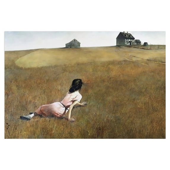 AIOE Andrew Wyeth Prints-Famous Paintings print on canvas-‘Christinas ...