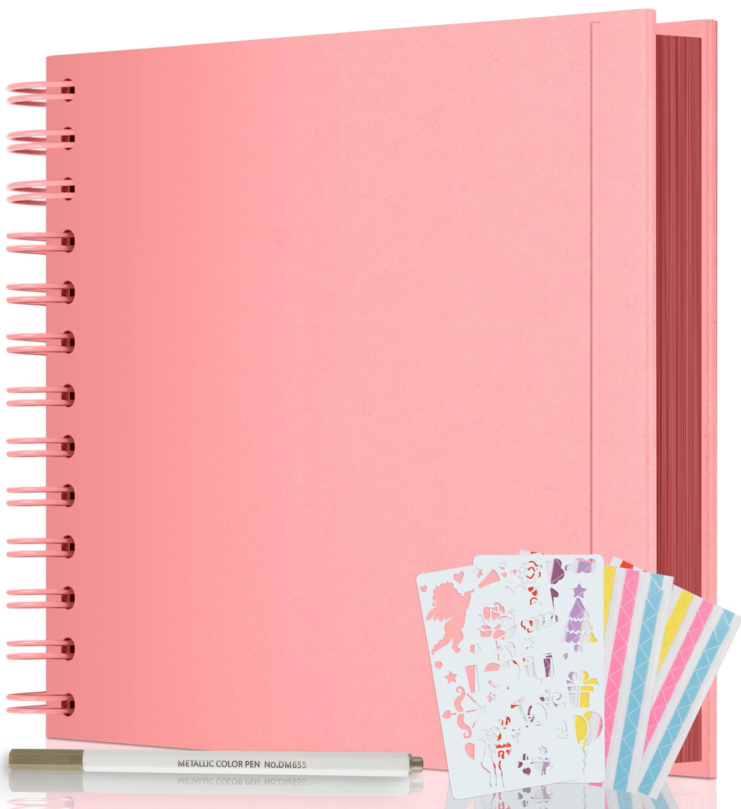 AIOR 10x10 Inch Scrapbook Album 80 Pages Hardcover Small scrapbook DIY ...