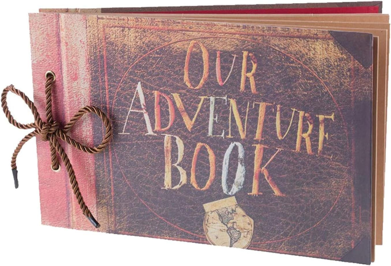 AIOR Our Adventure Book, 3x5 4x6 5x7 6x8 8x10 Couple Travel Memory DIY ...