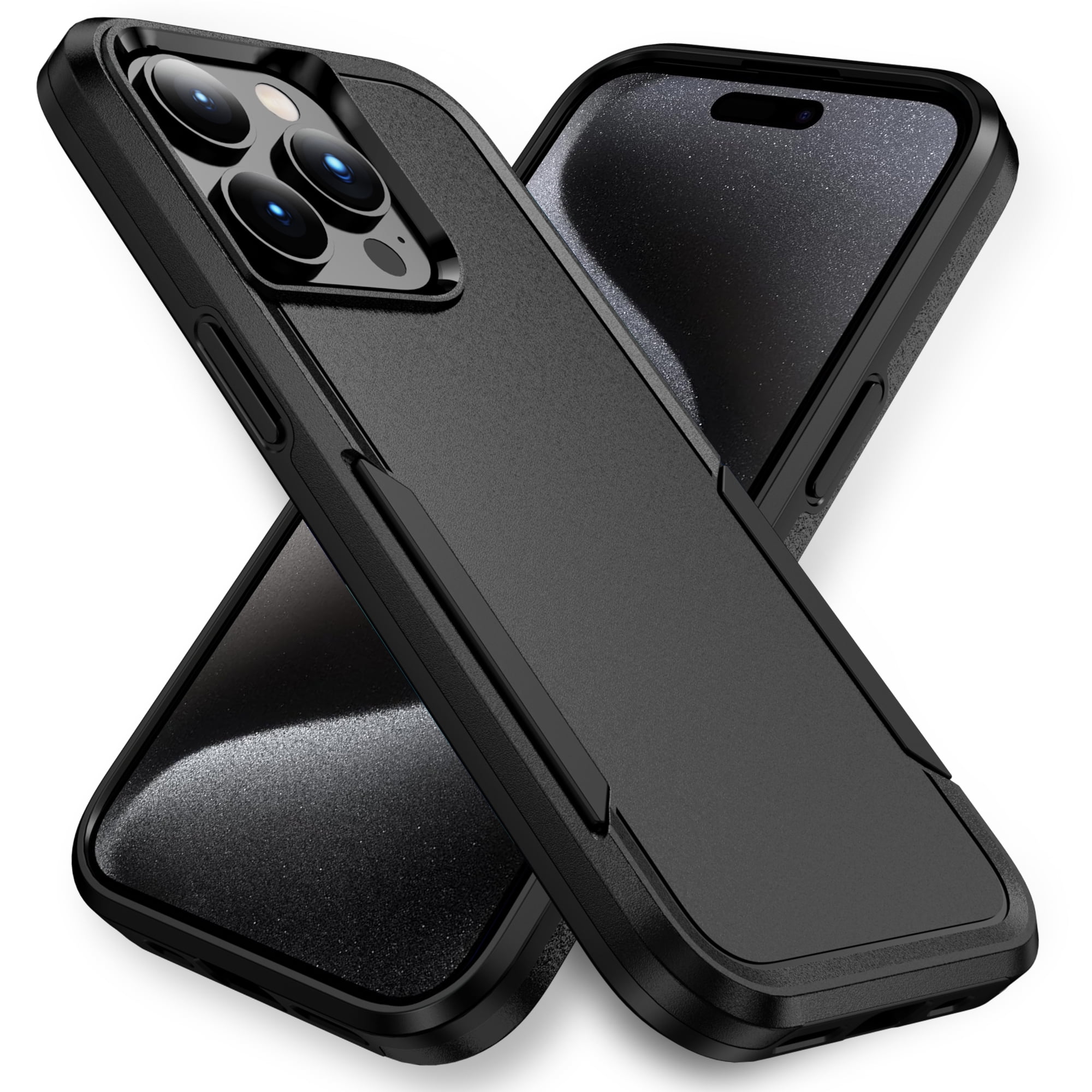 AIOVETEAB Defender Case Designed for iPhone 15 Pro Max case, Heavy Duty ...