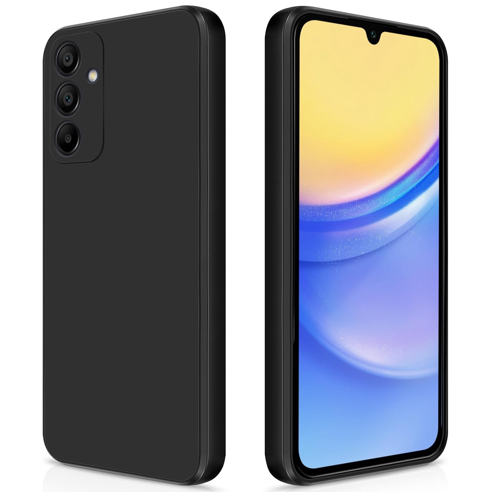 AIOVETEAB Silicone Case Compatible with Samsung Galaxy A15, Full Body ...
