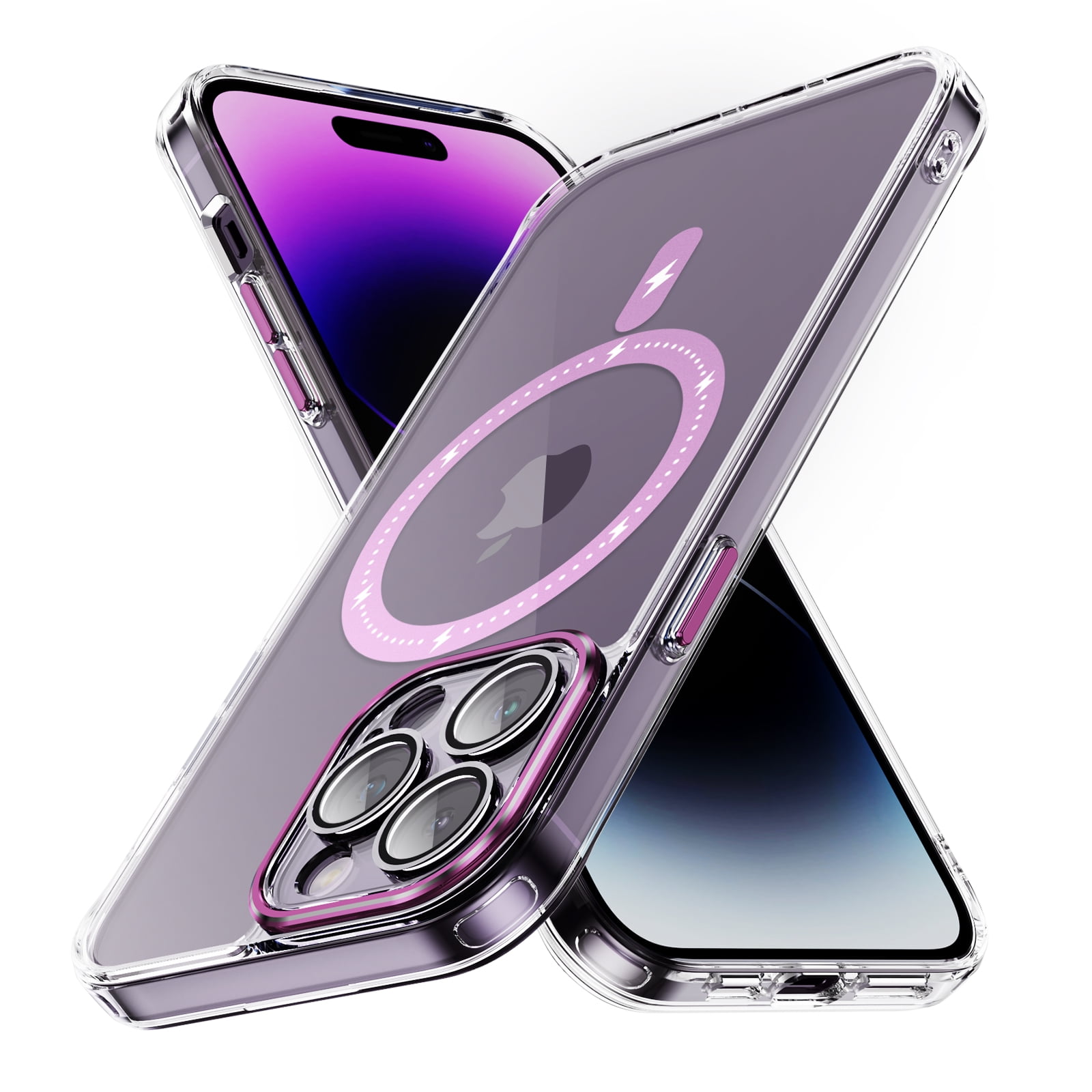AIOVETEAB for iPhone 14 Pro Max Case Clear, [Compatible with Magsafe ...