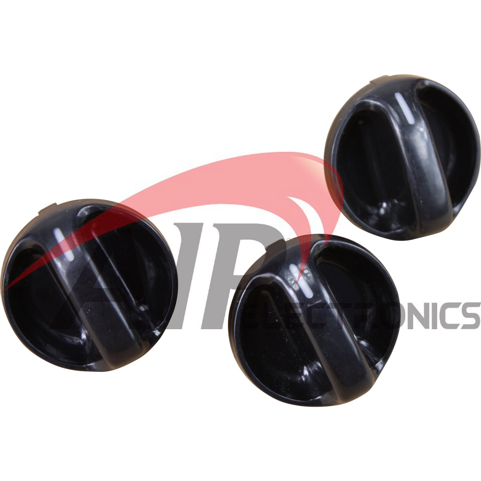 AIP Electronics Premium 3pcs A/C and Heater Knob Switch Compatible ...