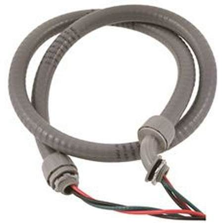 AIR CONDITIONER OR UNIT EQUIPMENT A/C WIRING WHIP 3/4 IN. X 4 FT. 3 8 ...