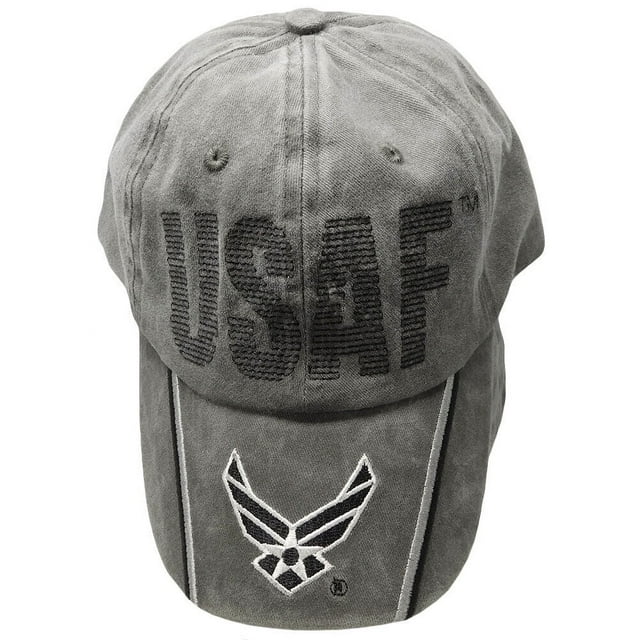 AIR FORCE Olive Drab US Military Veteran ACTIVE DUTY Low Profile ...