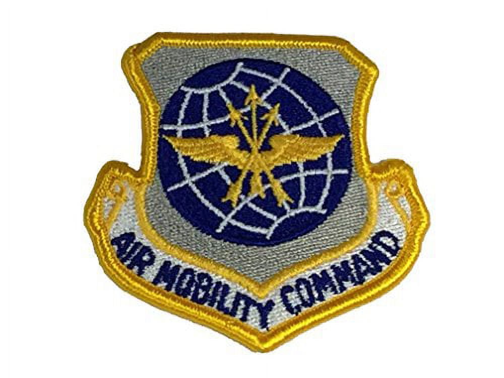 AIR MOBILITY COMMAND Unit Patch - Color - Veteran Owned Business ...