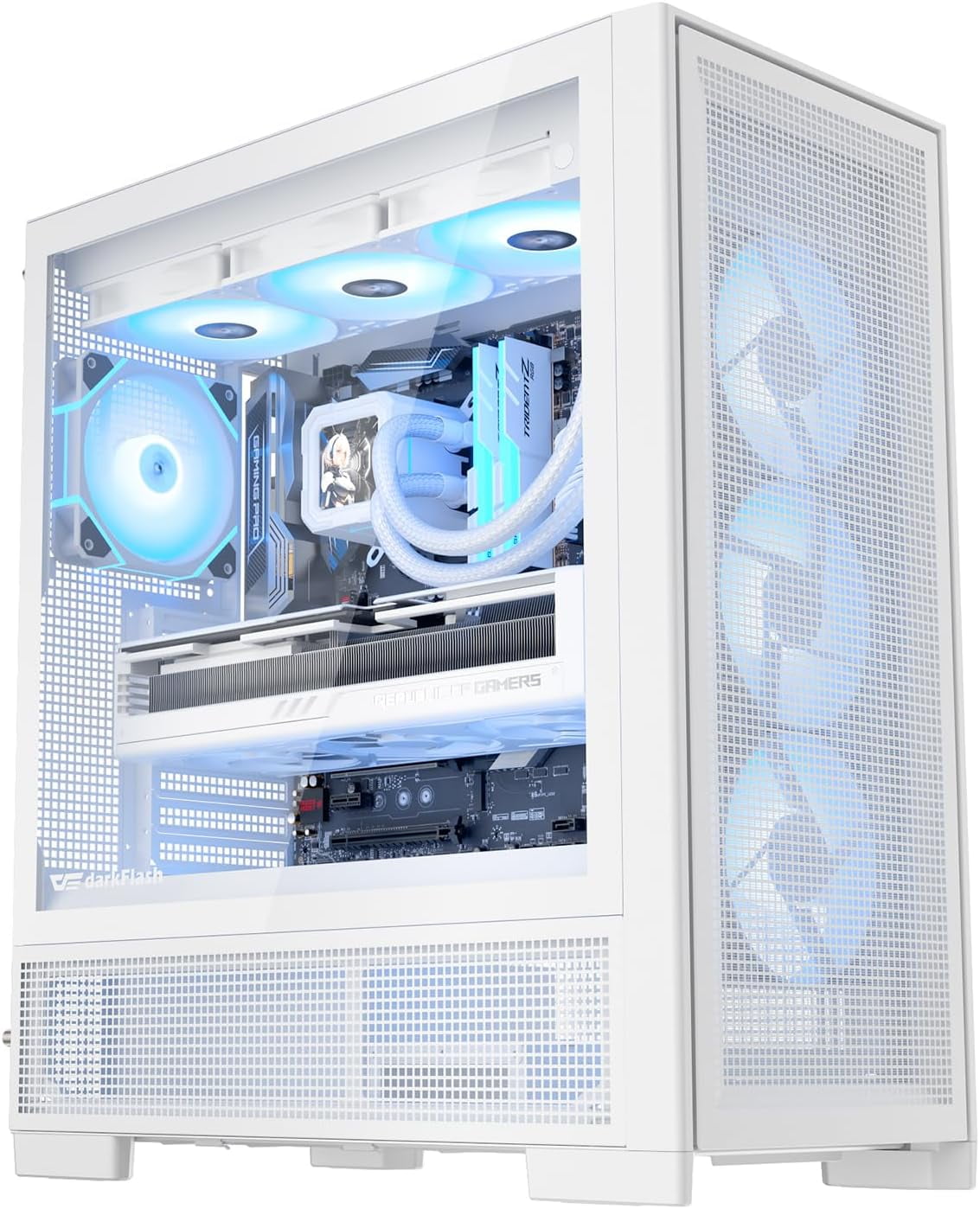 AIR NOVA Full Tower E-ATX PC Case, Six-Sided Ventilated Gaming Case, Up ...