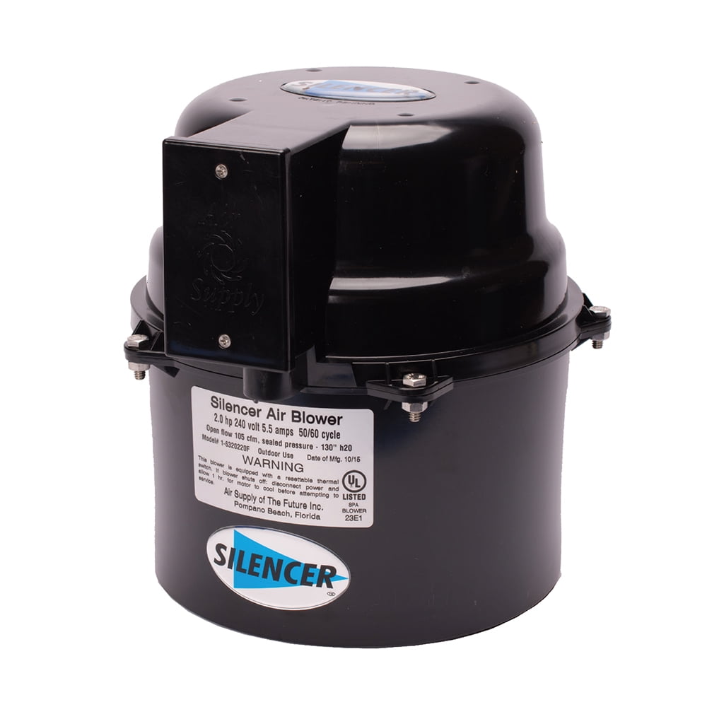Air Supply Silencer Blower Motor 1.5HP 120V 7.0 AMPS - Walmart.com