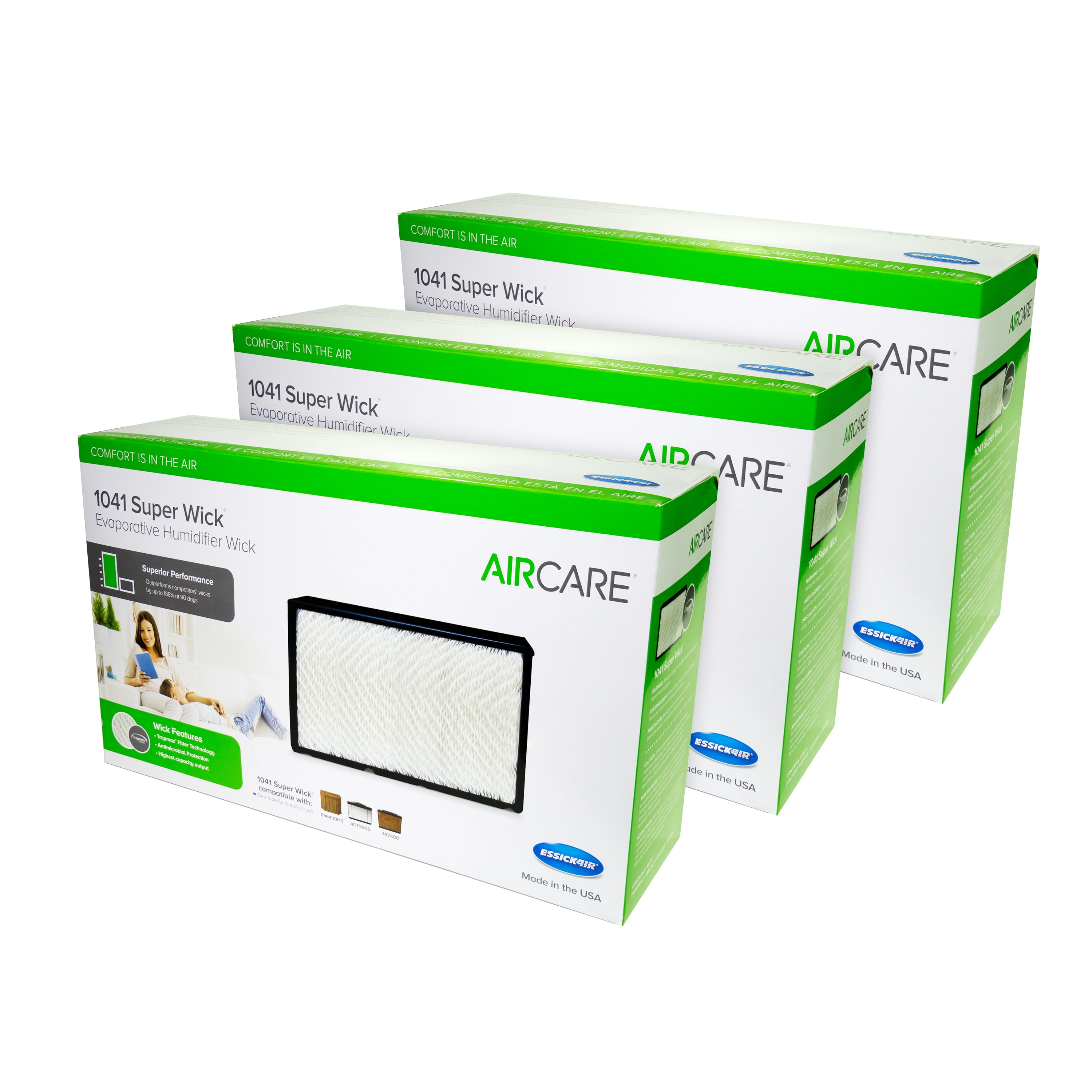 AIRCARE 1041 Super Wick, High Quality Humidifier Wick Filter Pack ...