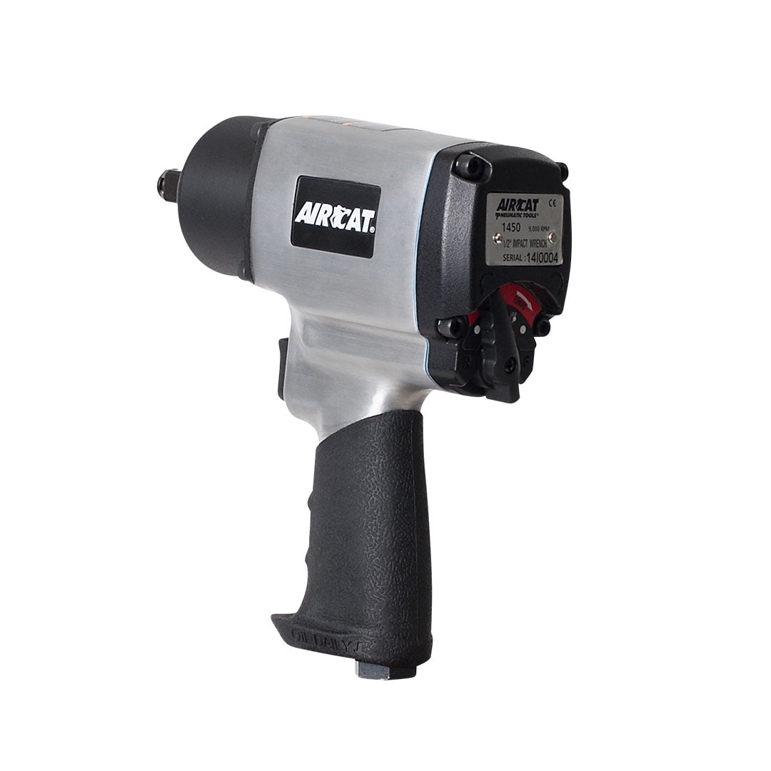 AIRCAT Pneumatic Tools 1450: 1/2-Inch Impact Wrench 1,000 ft-lbs ...