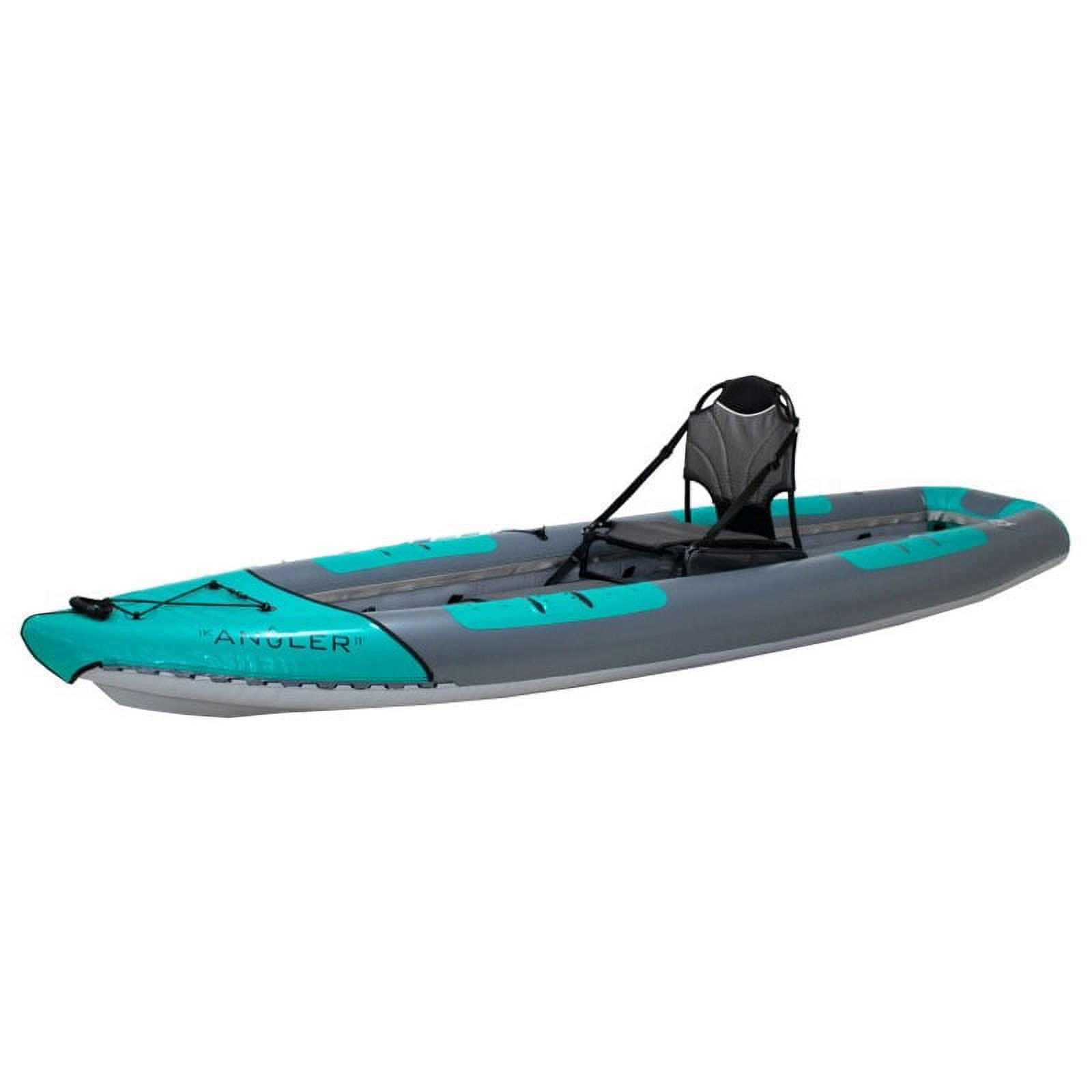 AIRE Aire IK Angler 11' Fishing Kayak, Teal/Gray - Walmart.com