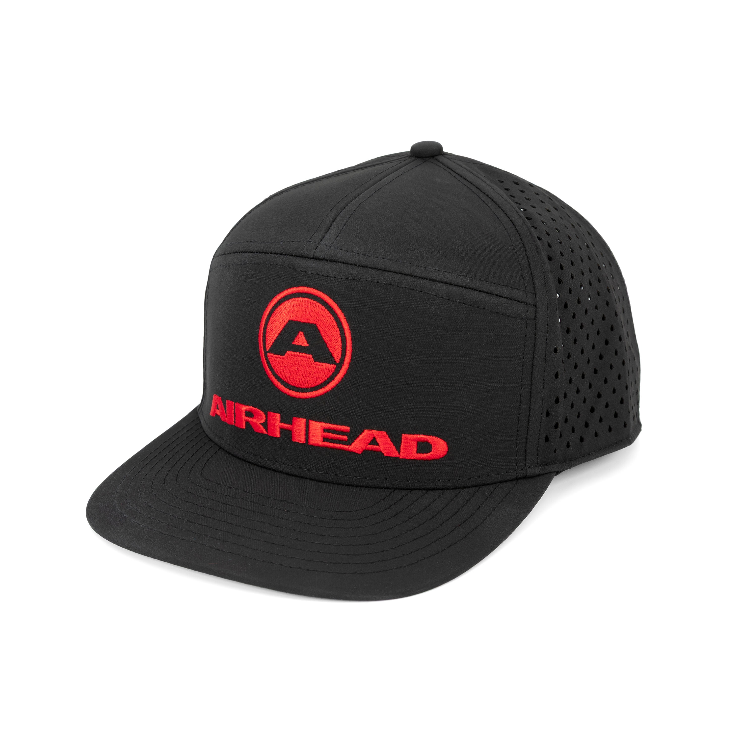 AIRHEAD Flat Brim Quick Dry Hat, Water Repellant, UPF 50+, Snapback ...