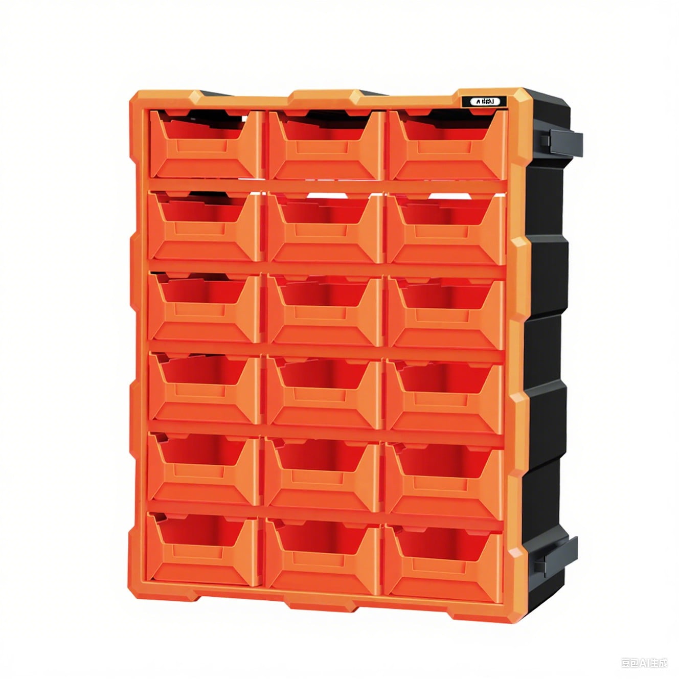 AIRJA 18-Drawer Parts Organizer Cabinet, Plastic Storage Drawers for ...