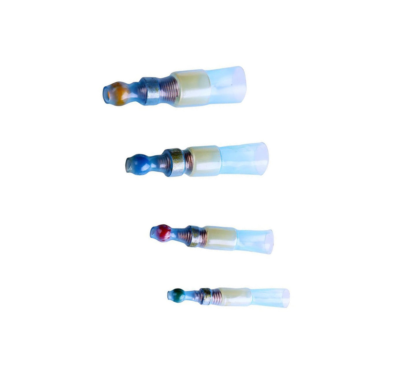AIRNIX 20 Piece Assorted Green Red Blue Yellow Heat Shrink Solder Caps ...