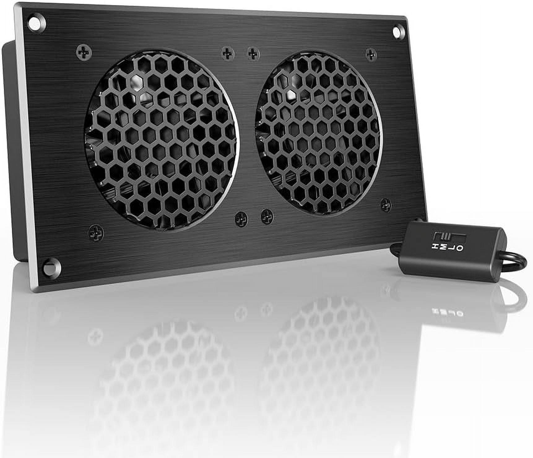 AIRPLATE S5, Quiet Cooling Fan System 8" with Speed Control, for Home ...