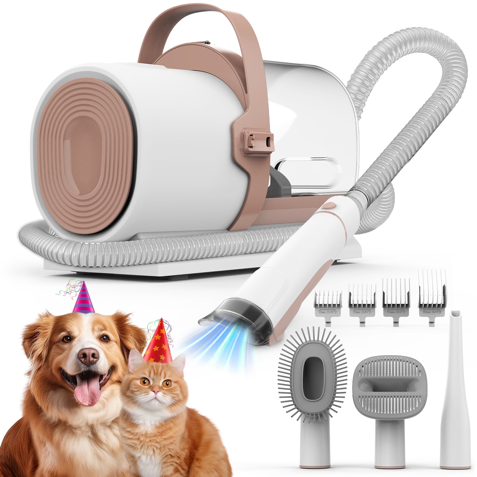 AIRROBO PG50 Pet Grooming Kit & Vacuum with 11000Pa Suction, 2.5L ...