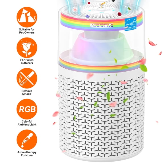 airromi, Air Purifier, A2002, For Large Rooms up to 660 sq ft - Walmart.com