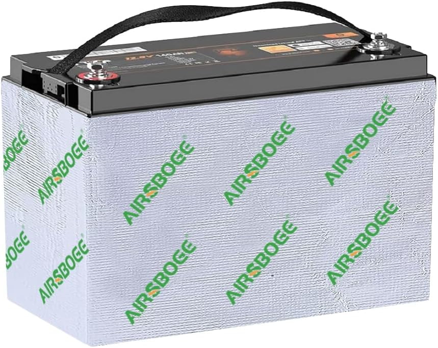 AIRSBOGE 40x7 Inches Universal Car Battery Blanket & Insulation Wrap ...