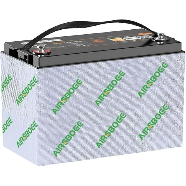 AIRSBOGE 40x7 Inches Universal Car Battery Blanket & Insulation Wrap ...