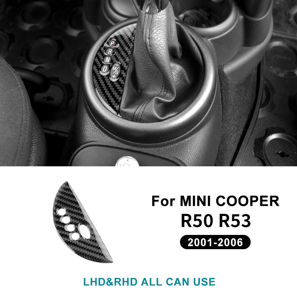 AIRSPEED Car Gear Shift Panel Frame Sticker for Mini Cooper R50 R53 ...