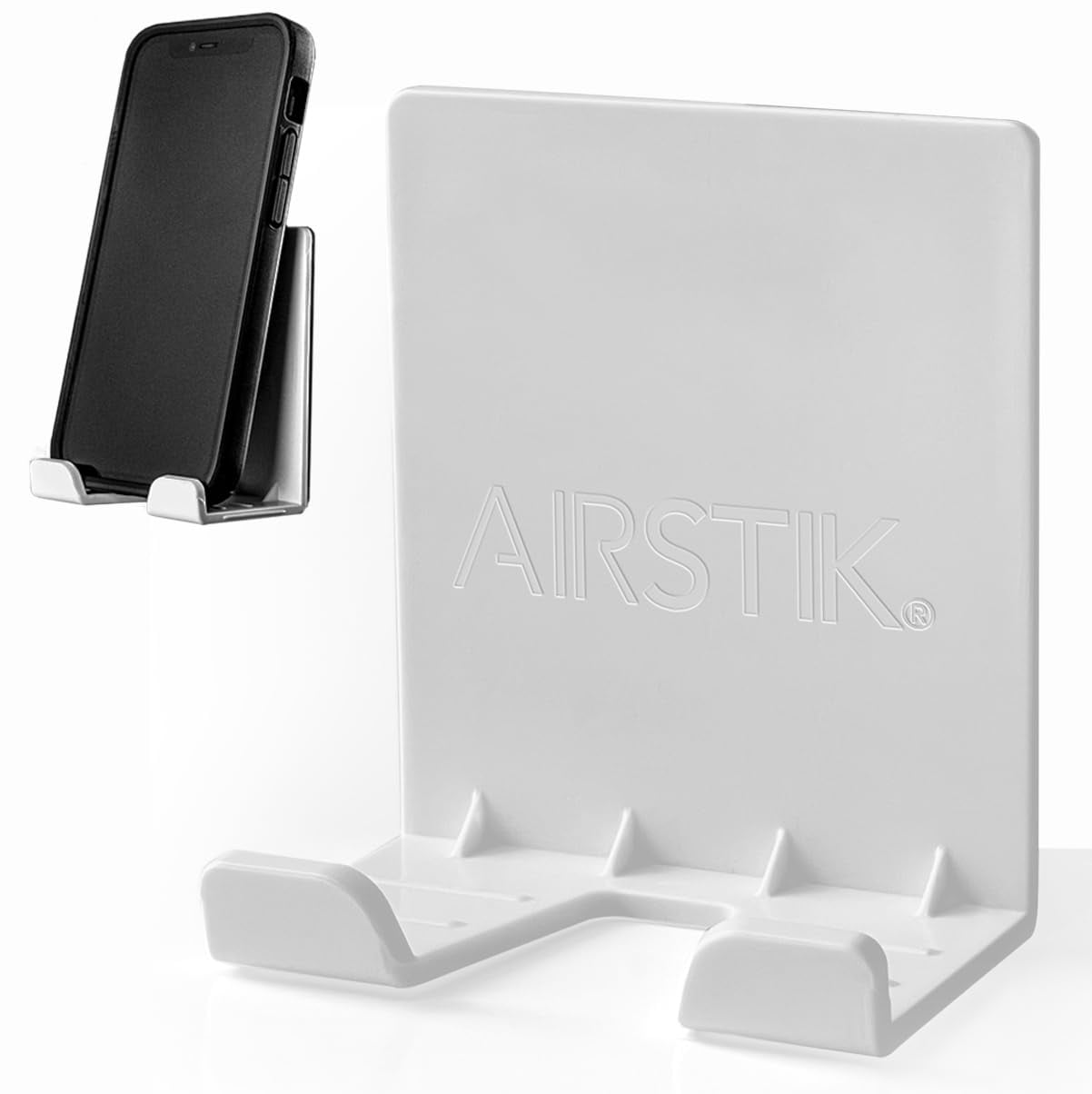 AIRSTIK Cradle Glass Mount SSF20 Phone Holder Reusable TikTok Facetime ...