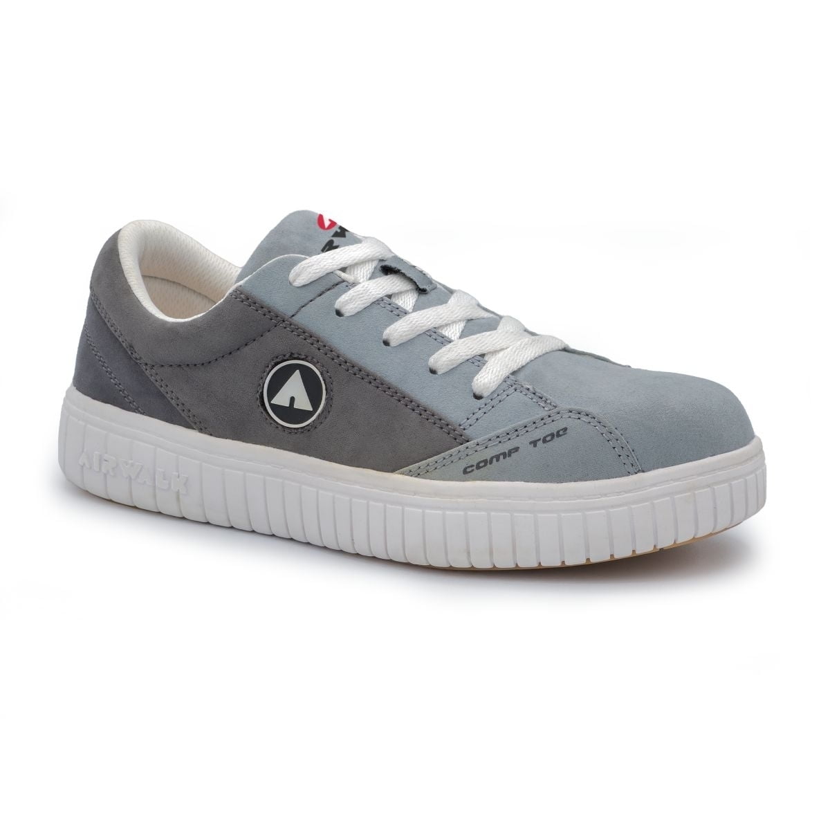 AIRWALK SAFETY Womens Work Shoe Gray Composite Toe EH AW6110 Slip ...