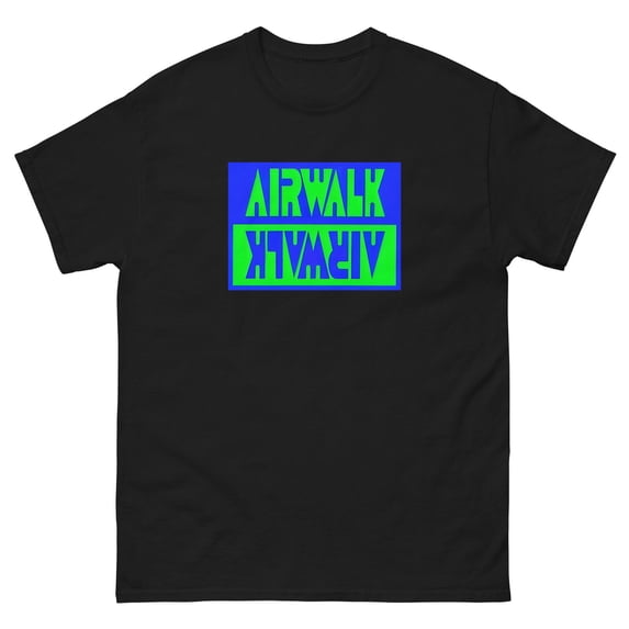 AIRWALK SKATE SHOES Retro vintage 80s 90s skateboarding t shirt design ...