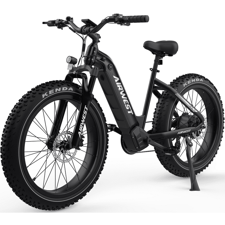 AIRWEST 26 Electric Bike with 750W BAFANG Motor 48V 15Ah Battery Hydraulic Brakes Walmart