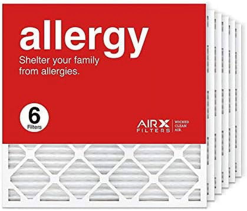 AIRx Filters 25x25x1 Air Filter MERV 11 Pleated HVAC AC Furnace Air ...