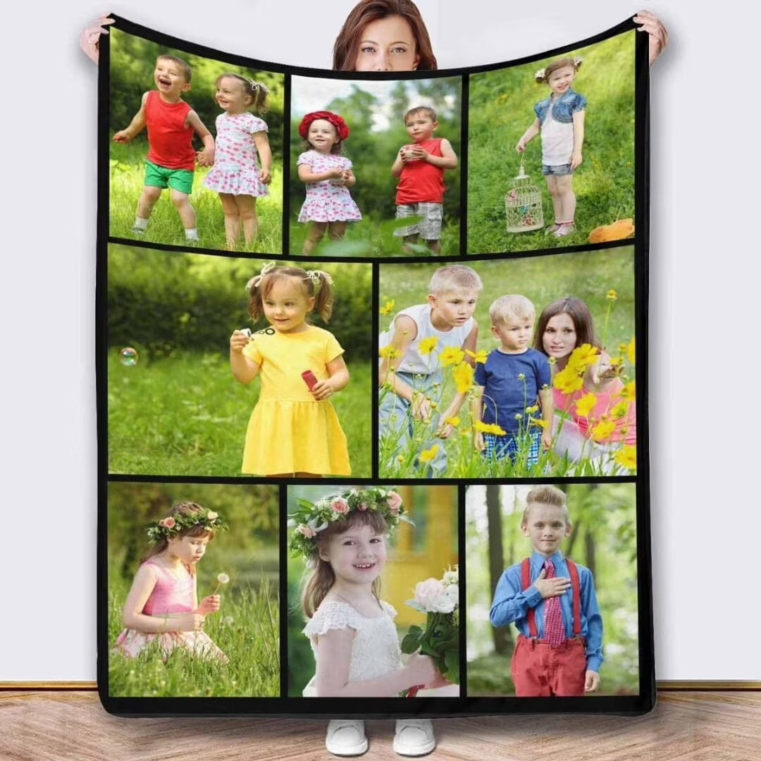 Best Photo Blanket Uk JOYXBUY Custom Blanket Customized Blankets With ...