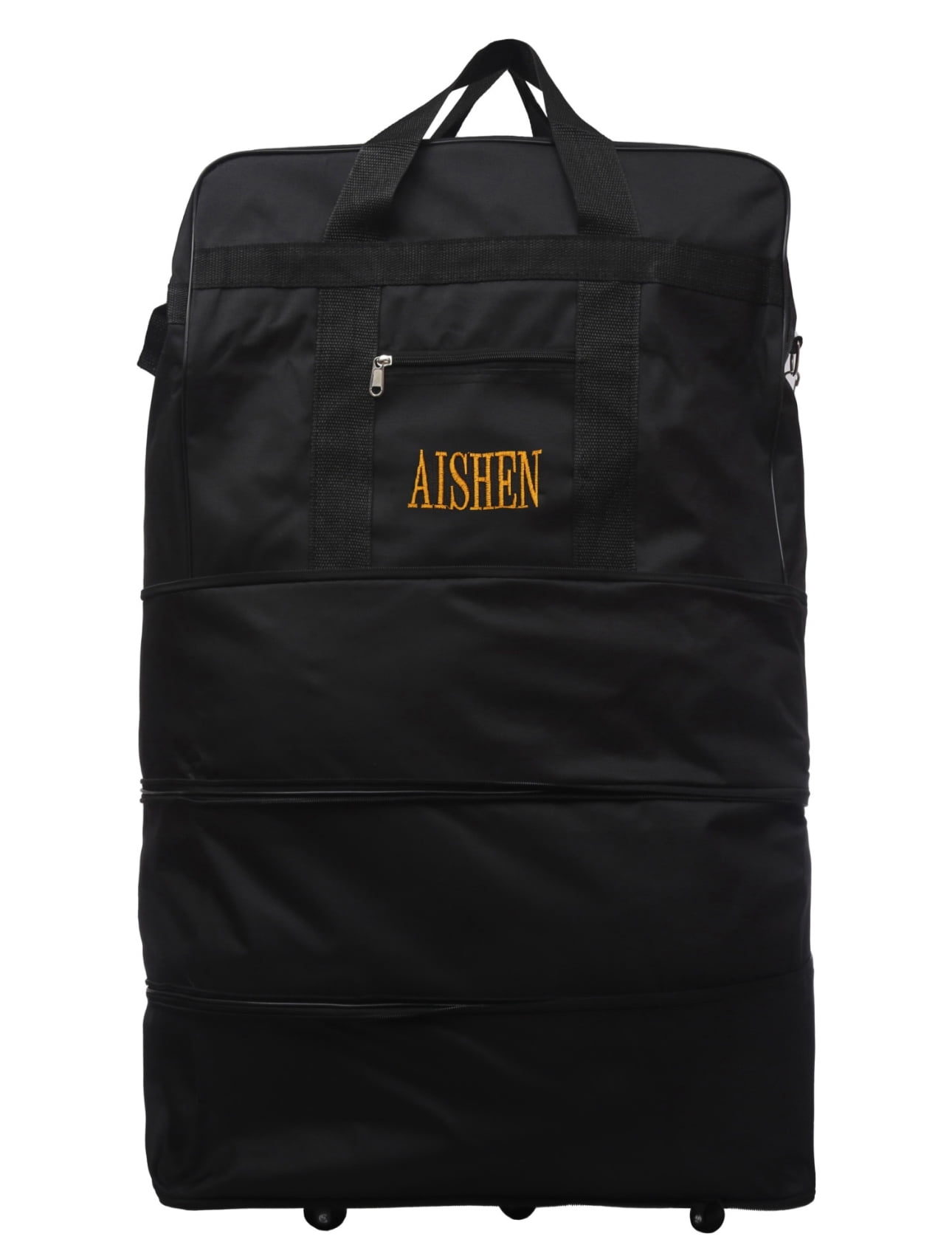 AISHEN Expandable Rolling Duffel Bag with 6 Spinner Wheels, Heavy-Duty ...