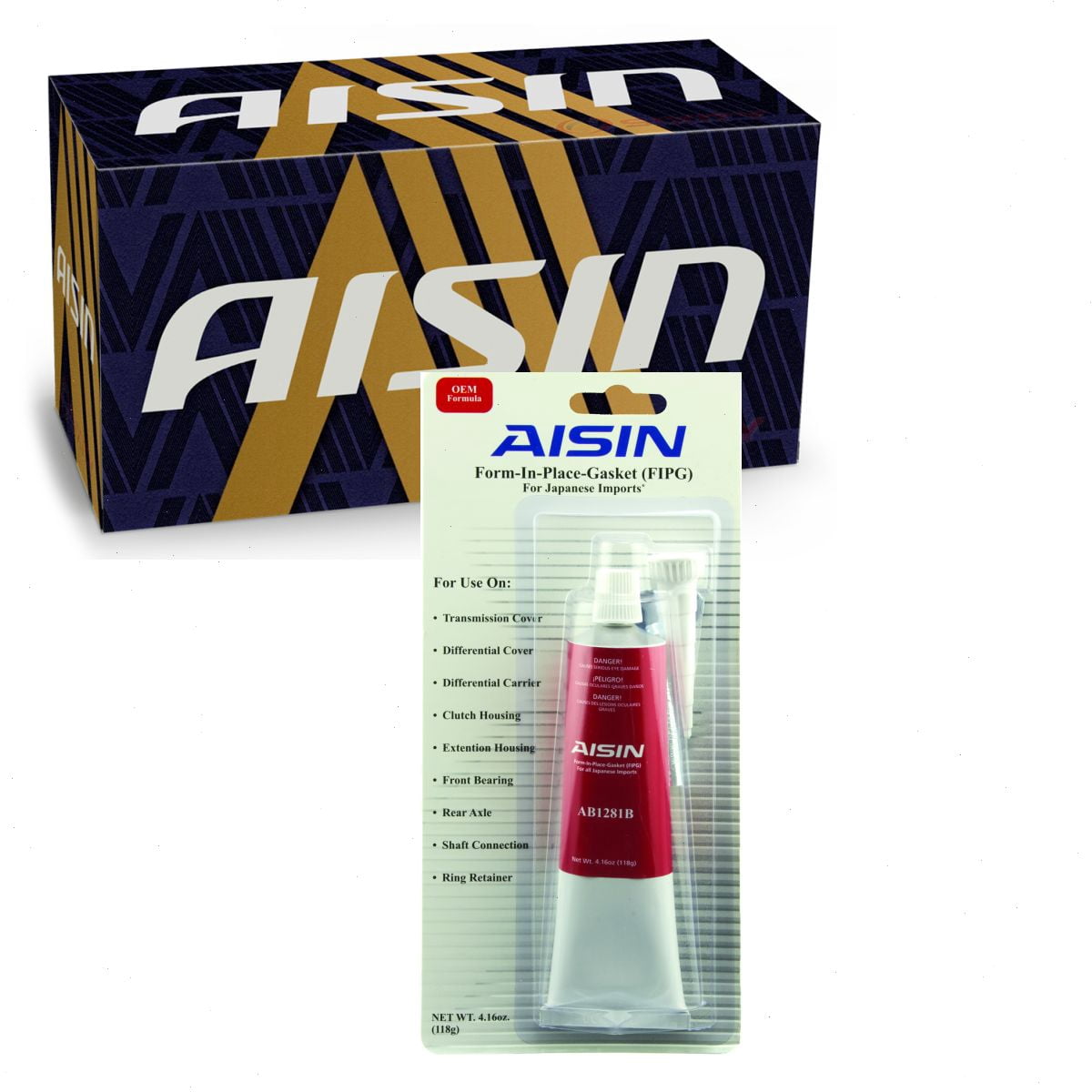 AISIN AB1281B Gasket Sealant for 0000-77-1281-01 00295-01281 08826 ...