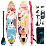 Goplus Small Inflatable SUP Board, Portable Paddle Board with 5D rings ...