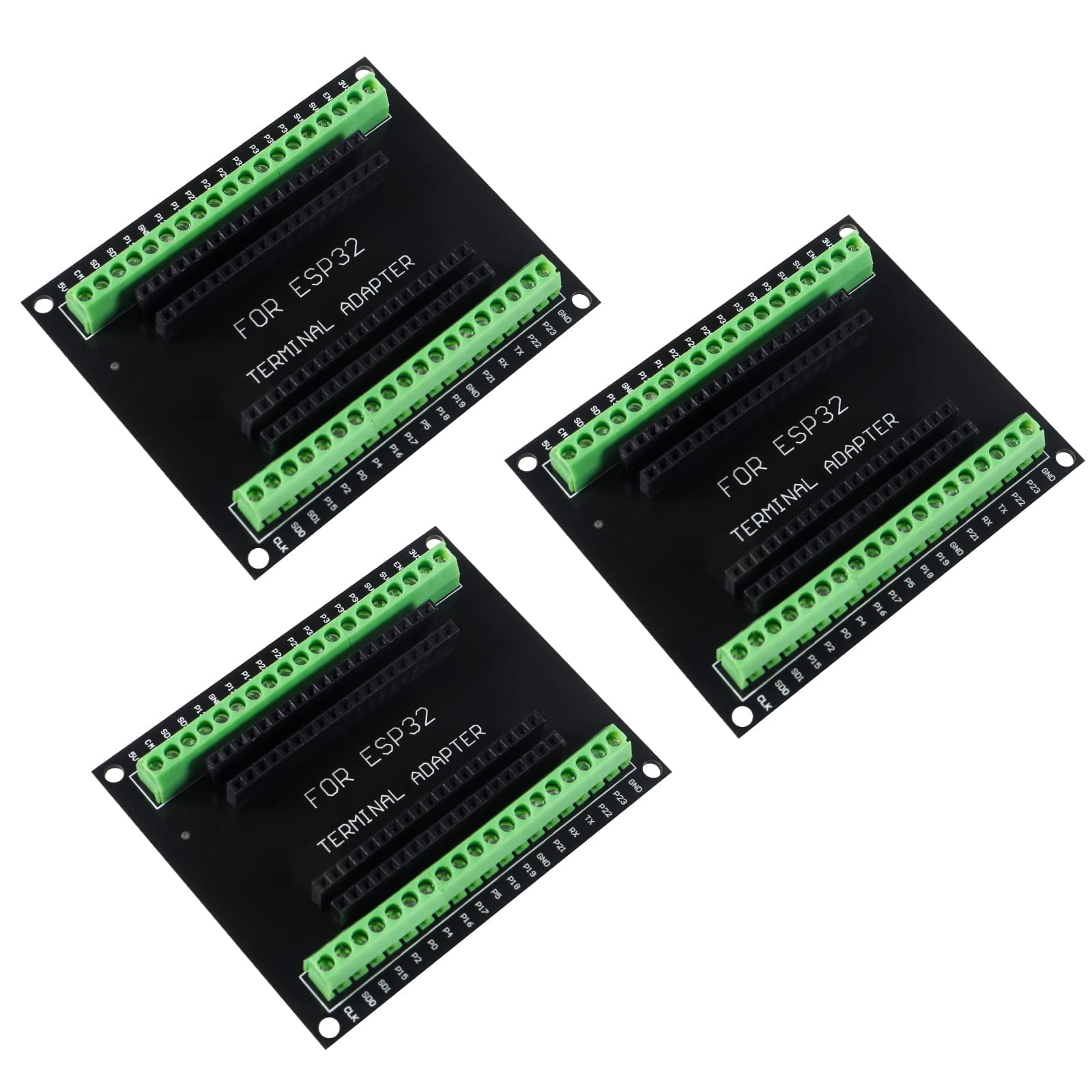 AITIAO 3Pcs ESP32 Breakout KEF16 Board GPIO 1 into 2 for 38PIN Narrow ...
