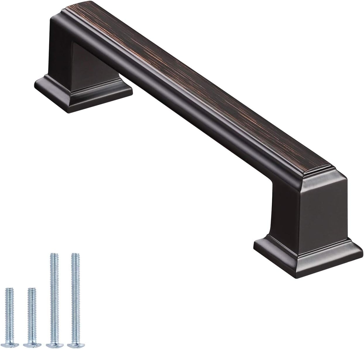 AITITAN 10 Pack Cabinet Handles Oil Rubbed Bronze Drawer Pulls - 5 Inch ...