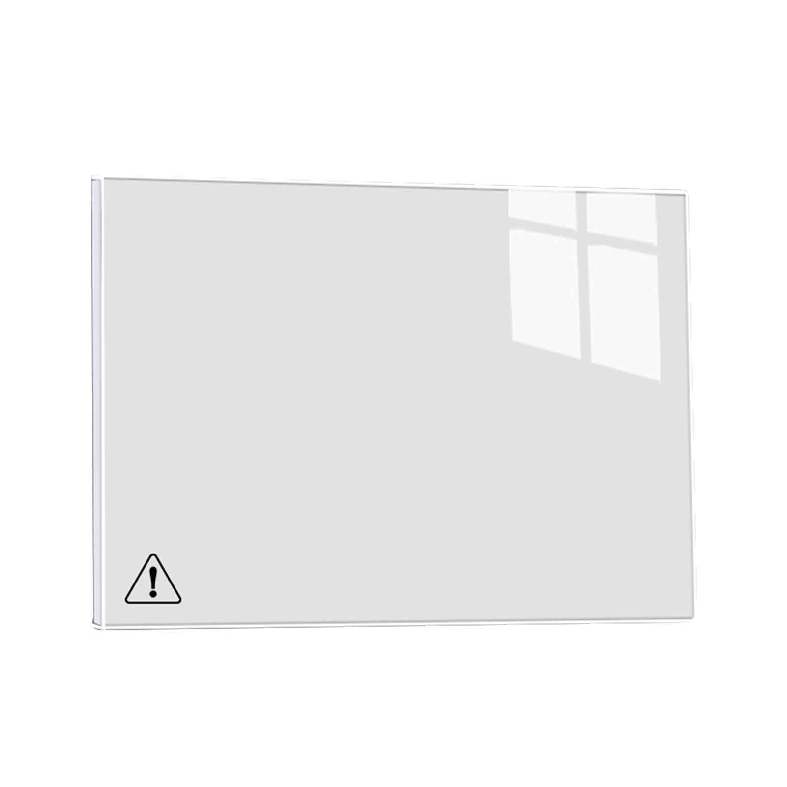 AITOCO Acrylic Wall Sign Holder,Clear Door Sign Holder Magnetic Wall ...