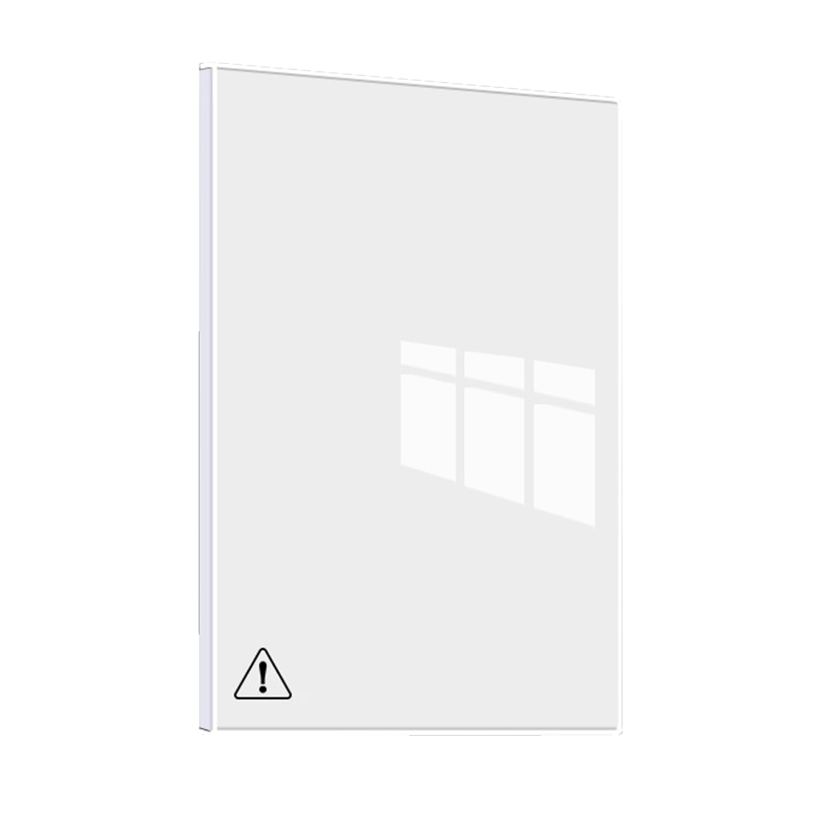 AITOCO Acrylic Wall Sign Holder,Clear Door Sign Holder Magnetic Wall ...