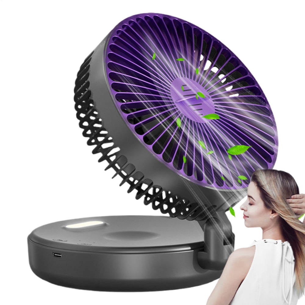 AITOCO Air Circulator Quiet Desk Fan with Aromatherapy Box 5 Speeds ...