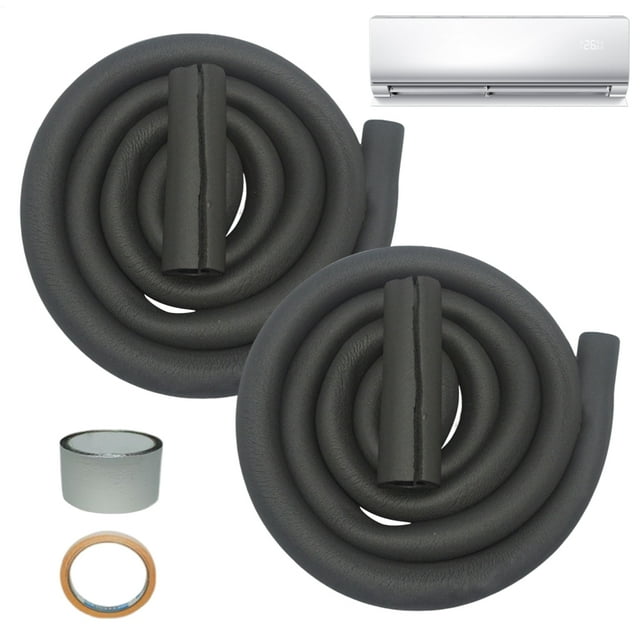 AITOCO Air Conditioner Pipe Insulation Pipe Wrap Insulation 9.8ft Long ...