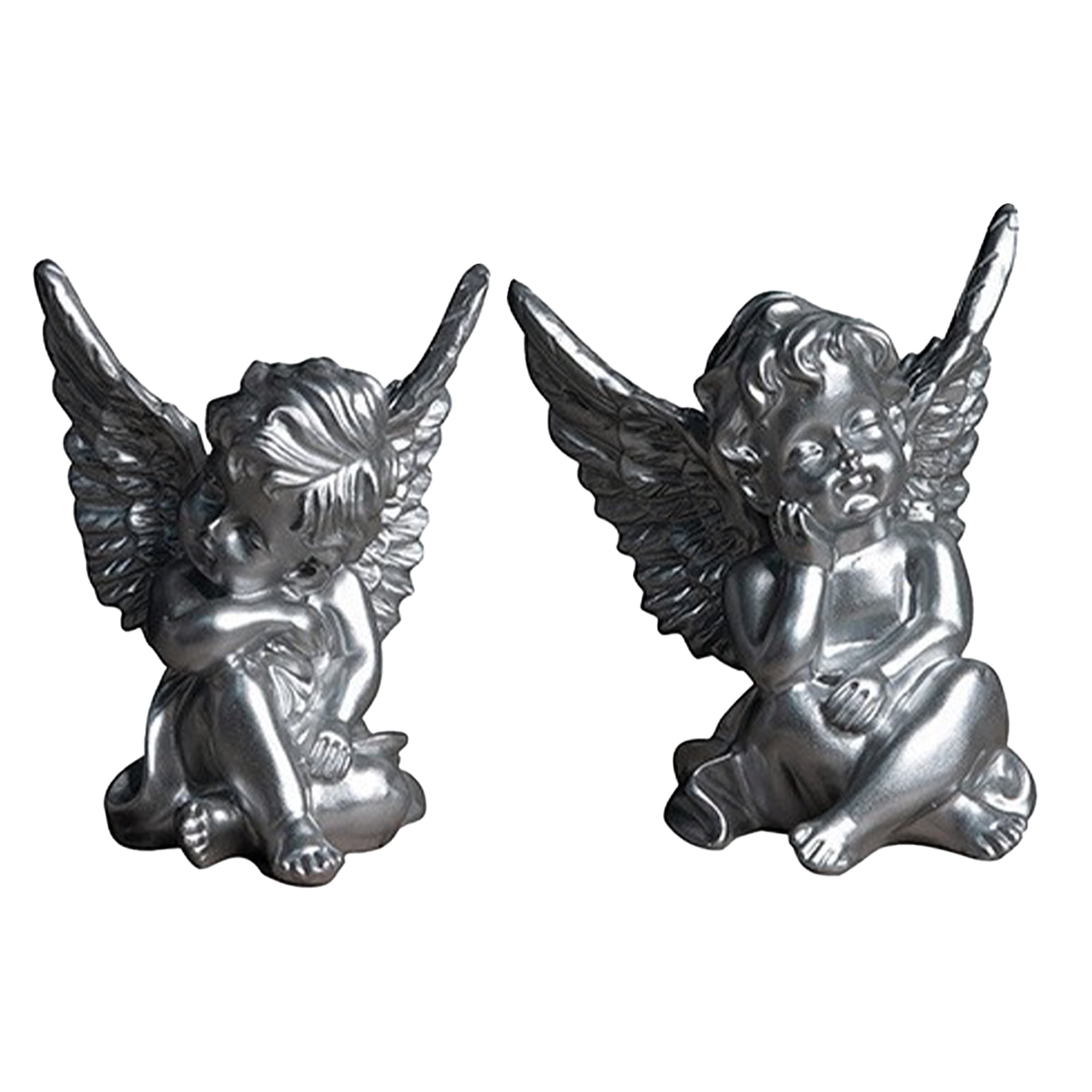 AITOCO Angel Statue,2X Resin Little Angel Sculpture,Cherub Little Angel ...
