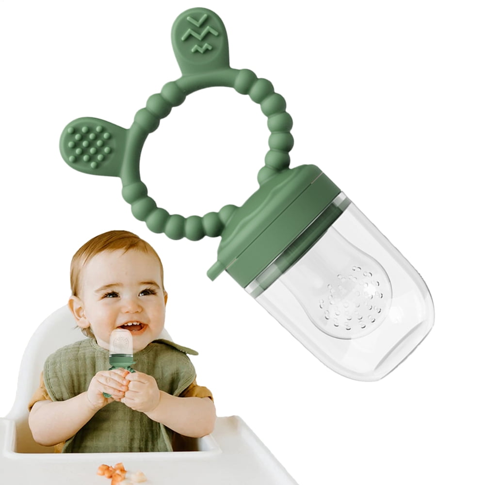 AITOCO Baby Fruit Feeder Silicone Fruit Feeder Pacifier Nibbler Food ...