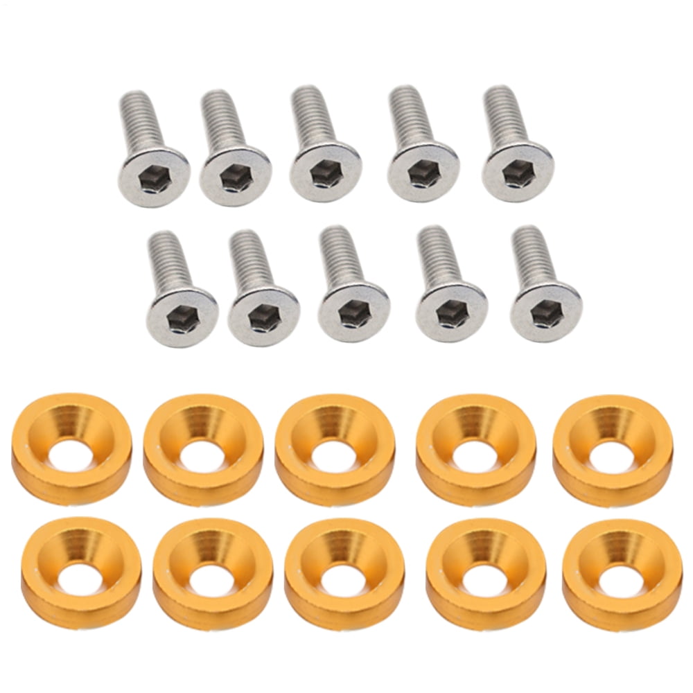 AITOCO Car License Plate Screws License Plate Frame Holder Screws M6 ...