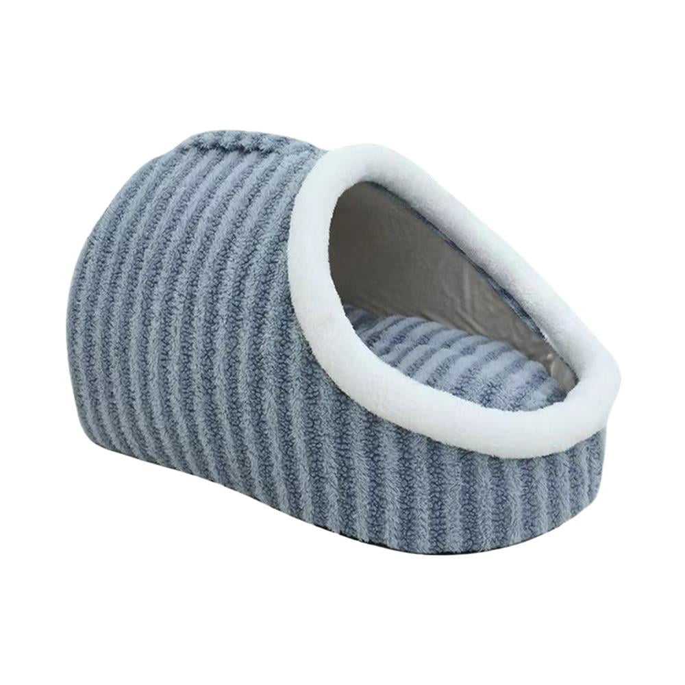 AITOCO Cat Bed For Indoor Cats Medium Large Cats Cave Bed Cozy Slipper ...