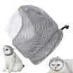 dnusflzt Cat Muzzle,Breathable Transparent Cat Face Guard Anti-scratch ...