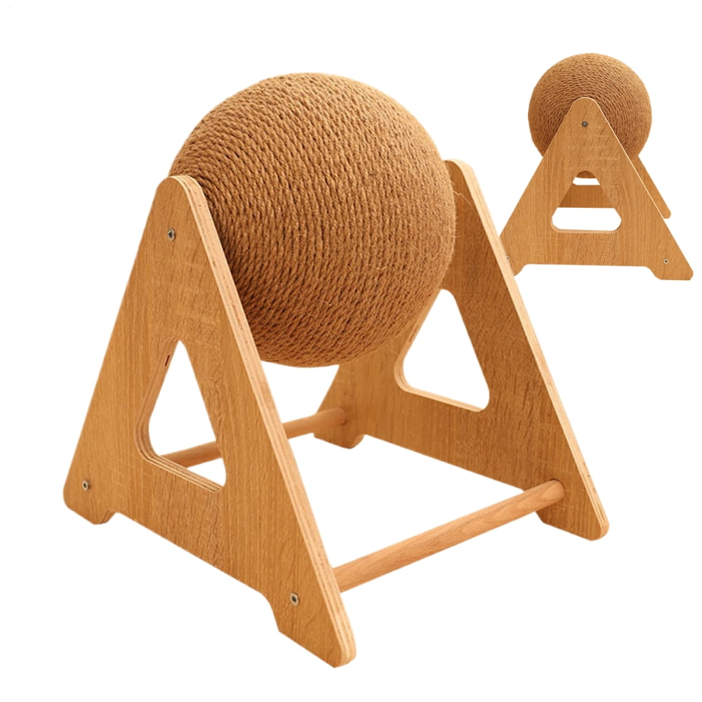 AITOCO Cat Scratch Ball Spinner Cat Scratch Ball Multi-Functional Pet ...
