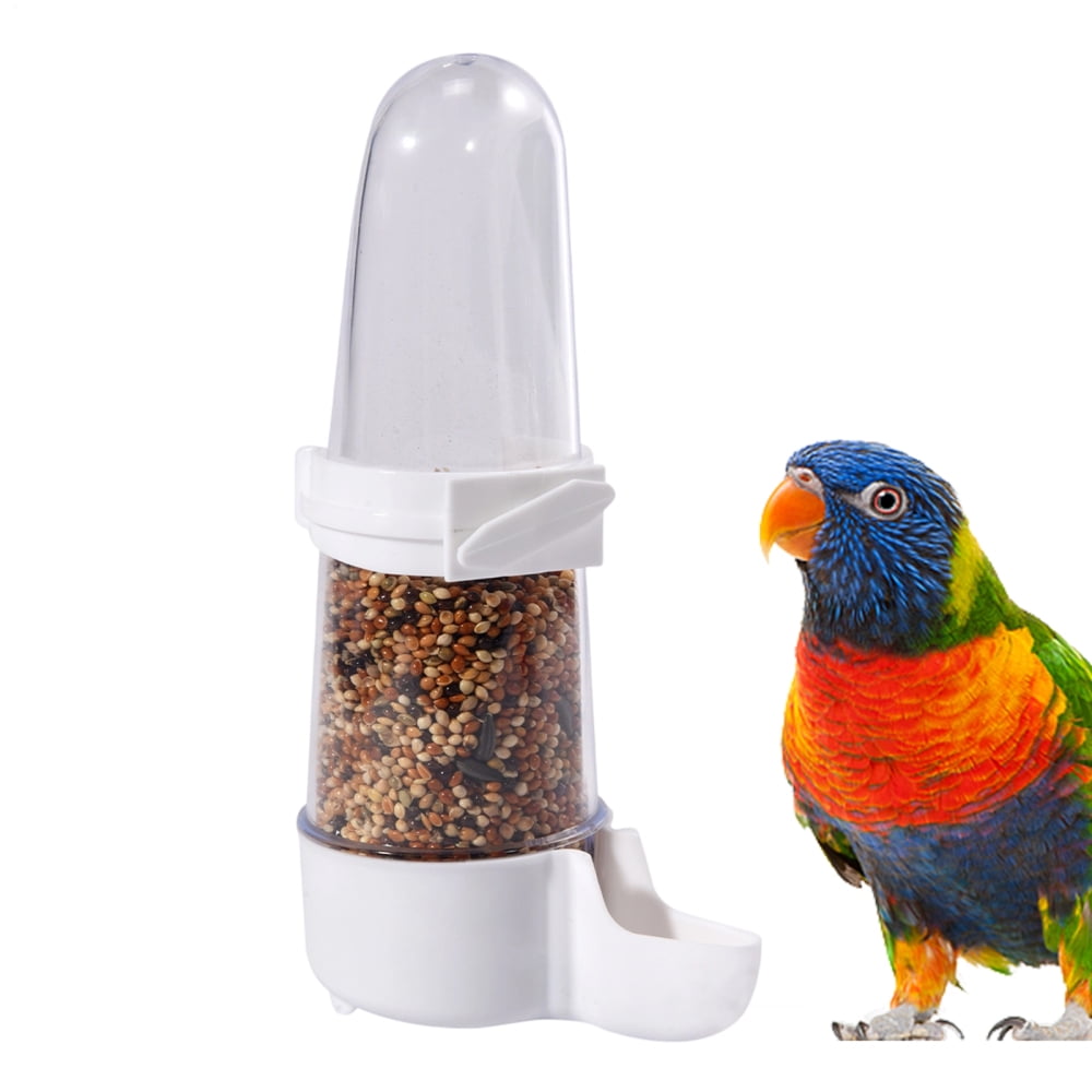 AITOCO No Clutter Bird Feeder No Clutter Automatic Bird Feeder for Cage Water Dispenser Pet ...
