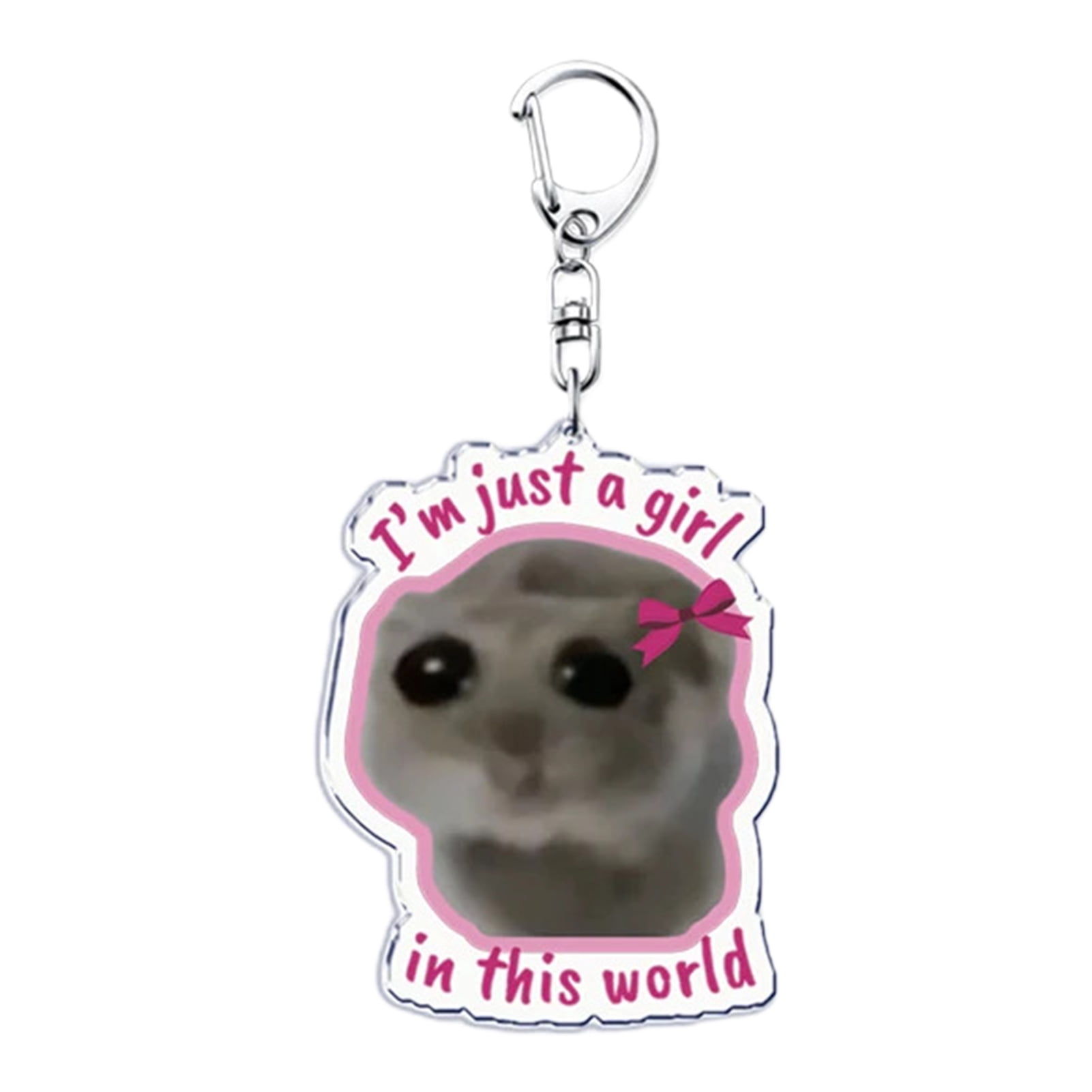 AITOCO Cute Hamster Keychain,Multipurpose Key Holder Cute Animal ...