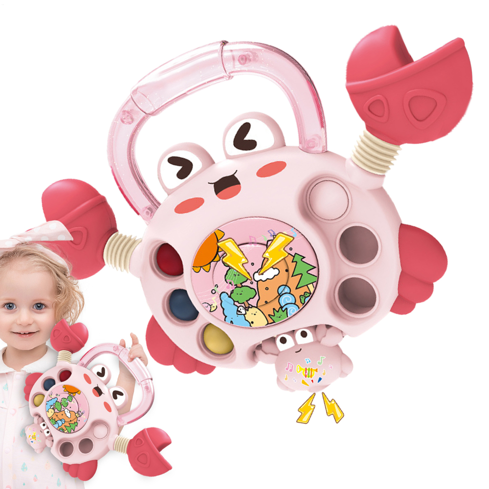 AITOCO Dancing Crab Toy Children Music Sensory Game Interactive Early ...