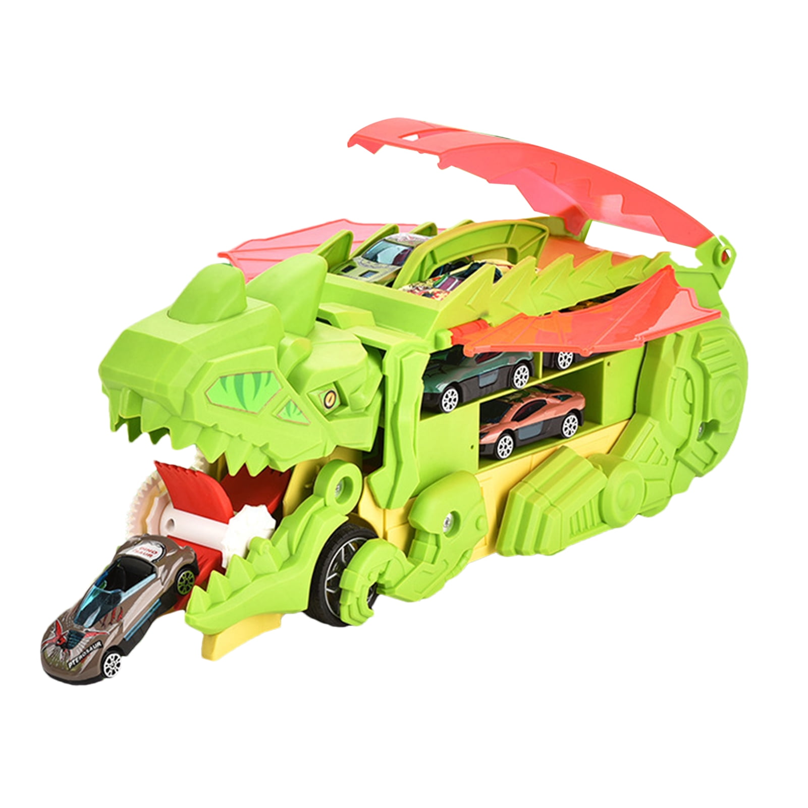 AITOCO Dinosaur Truck Toy,Dinosaur Engineering Vehicle,Transport ...