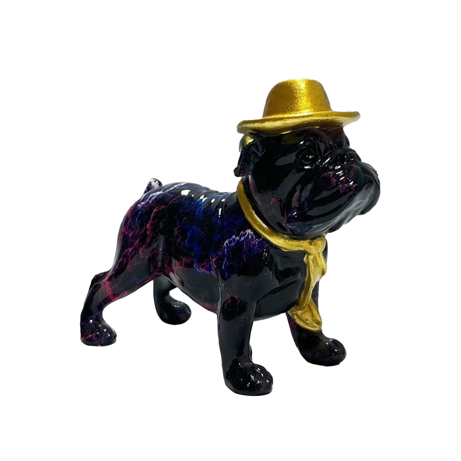 AITOCO Dog Statue,Resin Cartoon Dog Garden Statues,Desktop Toy Ornament ...